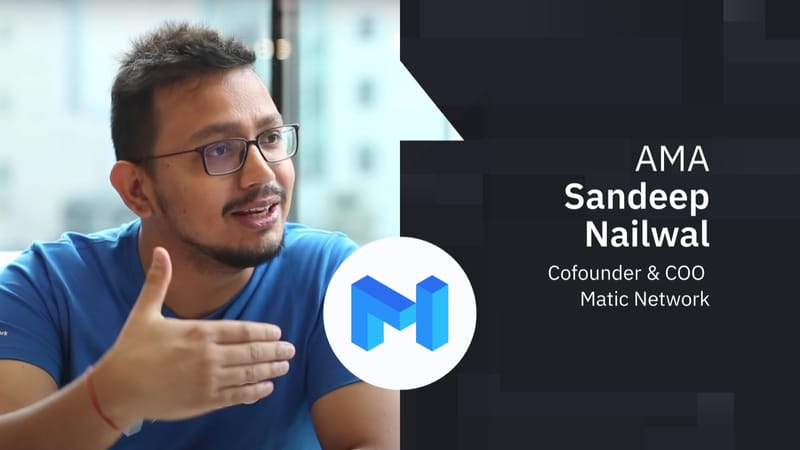 AMA with Polygon Cofounder and COO Sandeep Nailwal | Binance.US Blog